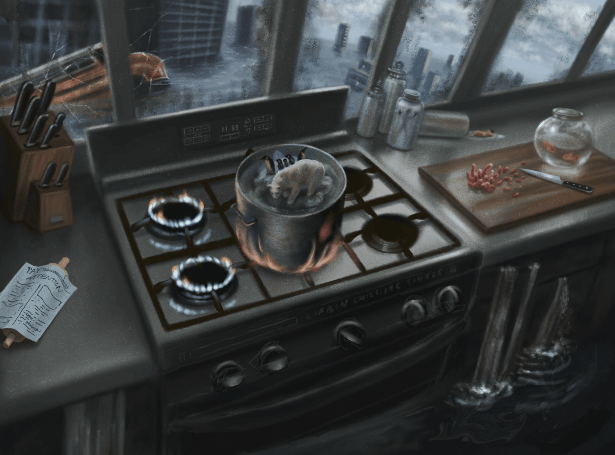 In Hot Water • Bow Seat Creative Action for Conservation