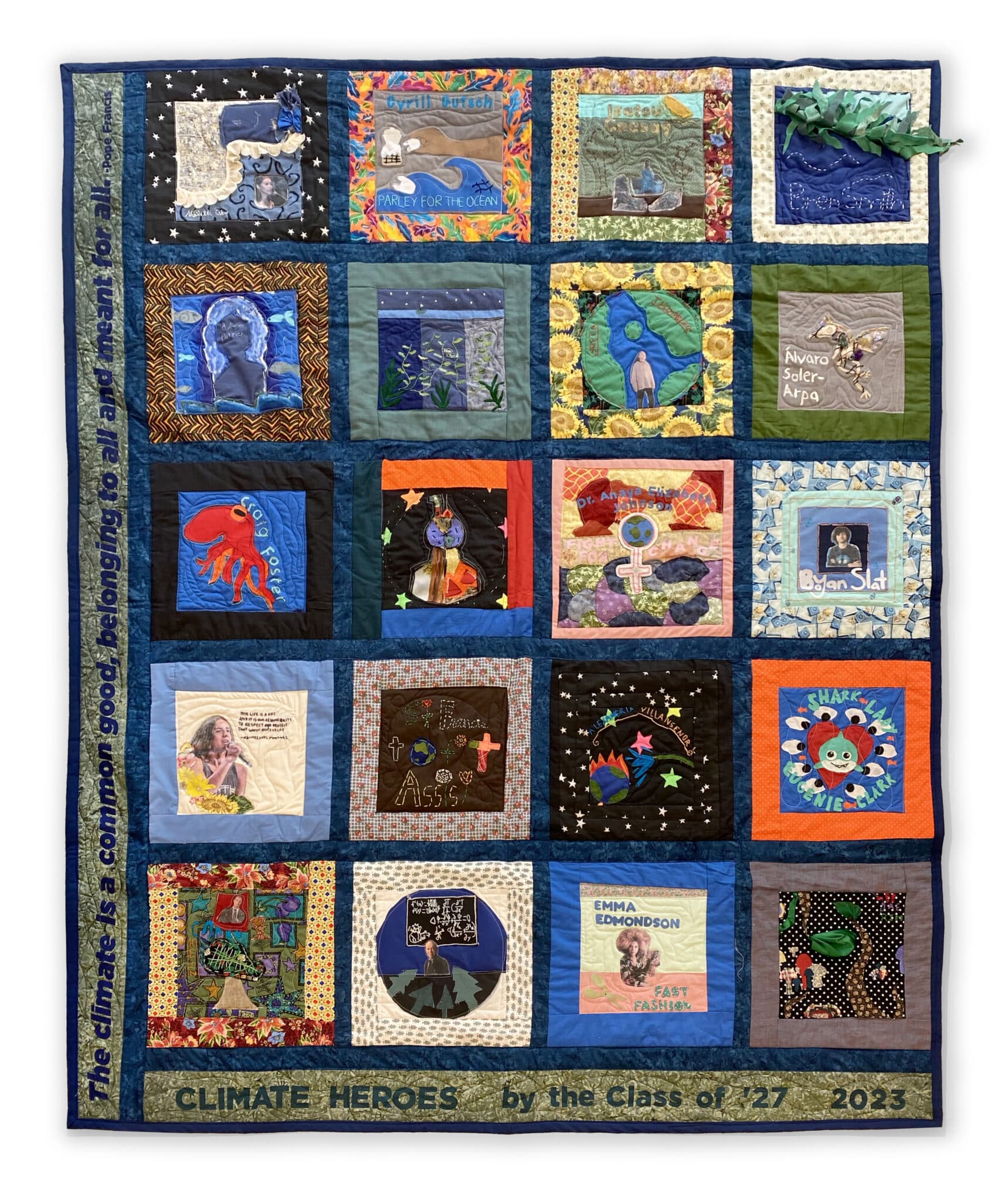 Climate Heroes Quilt • Bow Seat Creative Action for Conservation